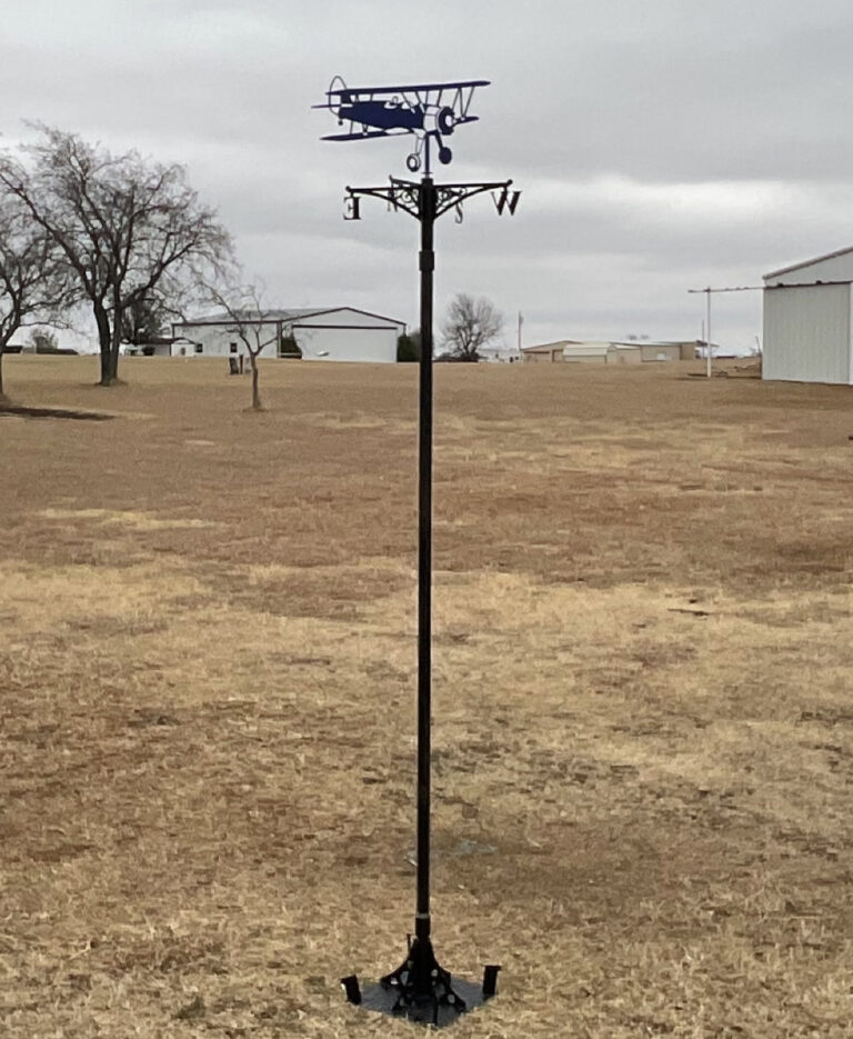 Stand-alone weathervane mount – SS2Metal