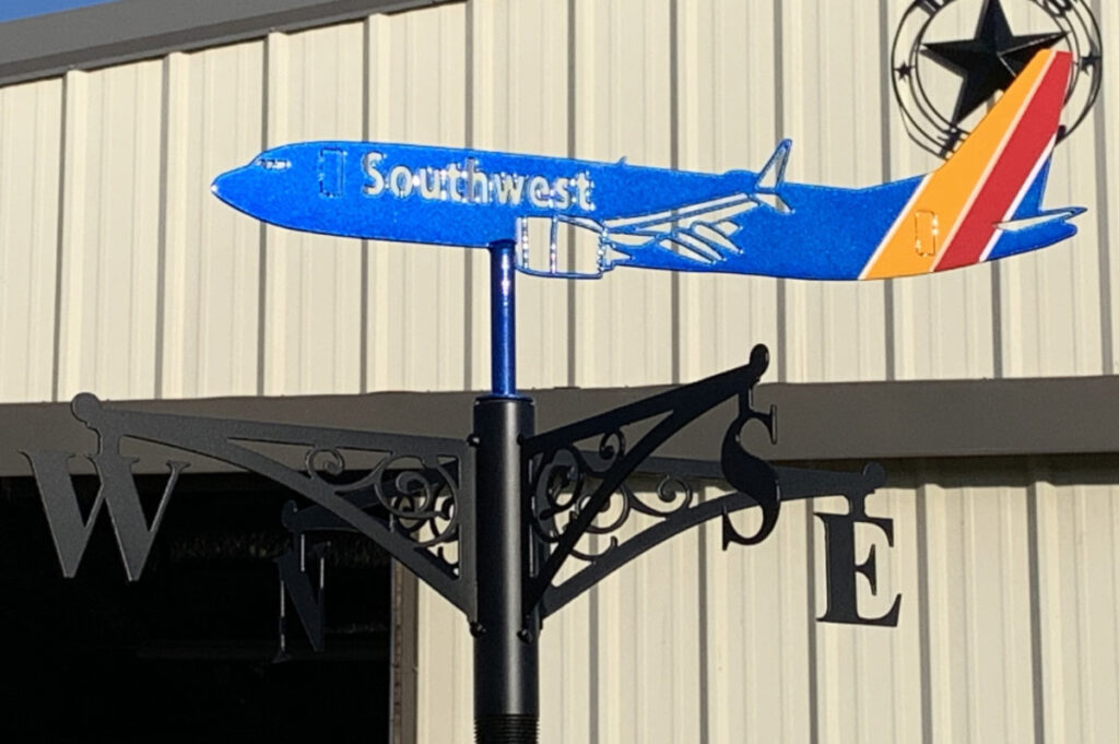 SWA 737 Weathervane – SS2Metal