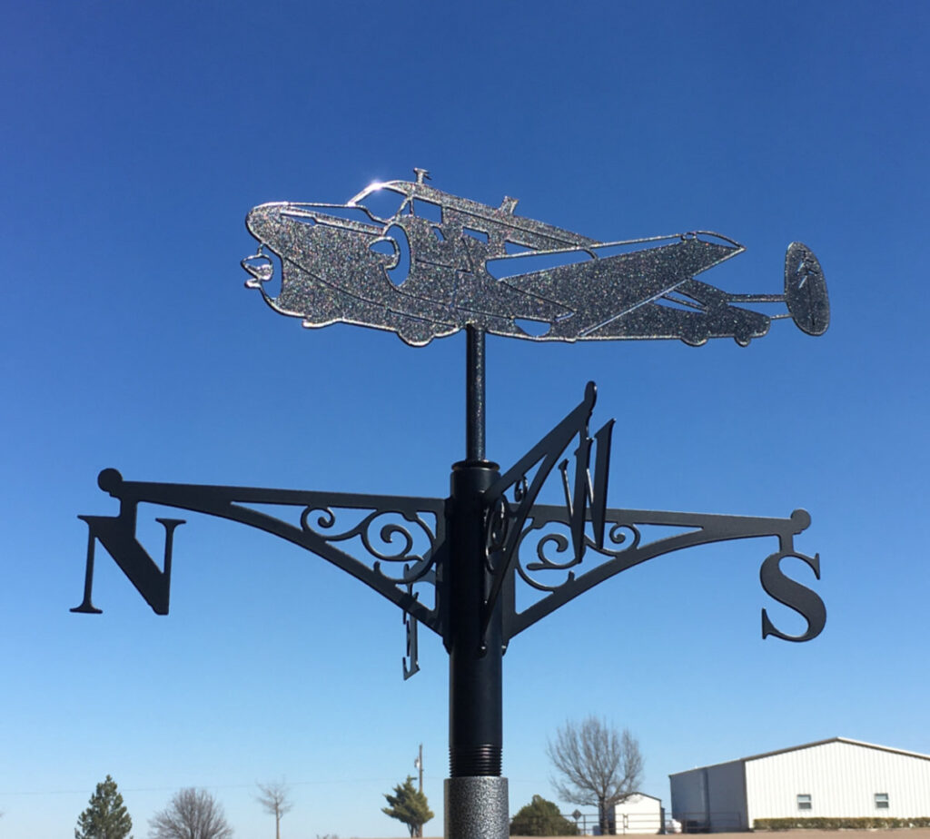 Beech 18 Weathervane – SS2Metal